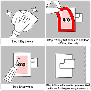 LBSYSLB Towel Hook,2 Pack Black Coat Hooks,Clothes Robe Hooks Hanger,Wall Mounted Adhesive Hooks for Bathroom Kitchen Garage Hotel