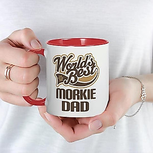 CafePress Morkie Dog Dad Mug Ceramic Coffee Mug, Tea Cup 11 oz