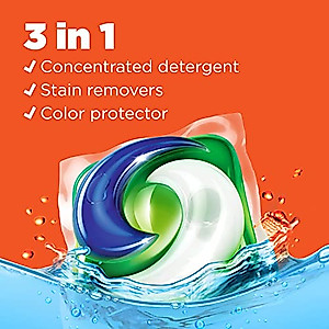 Tide PODS Laundry Detergent Soap Pods, Clean Breeze, 3 Bag Value Pack, 37 Count (Pack of 3)