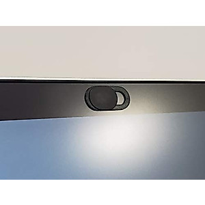 homy Black Web Camera Sliding Cover kit [2-Pack]. Laptop Webcam Strong Adhesive Protector only 0.7mm Thin Compatible with Any Desktop Computer, laptops, MacBook, iMac etc.