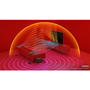 VIZIO M-Series 5.1.2 Immersive Sound Bar with Dolby Atmos, DTS:X, Bluetooth, Wireless Subwoofer, Voice Assistant Compatible, Includes Remote Control - M512a-H6