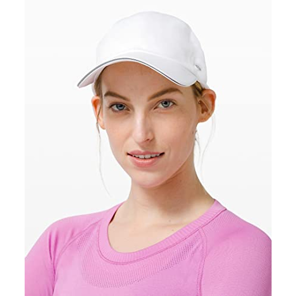 Lululemon Fast and Free Women's Run Hat (White), One Size