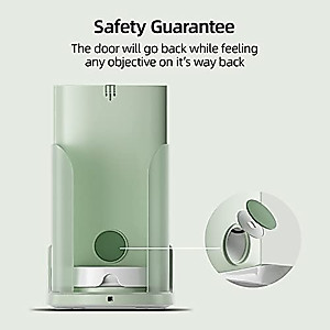 CATLINK Automatic Cat Feeder, 3.5L WiFi Smart Cat Dispenser with Ceramic Bowl for Dry Food/Freeze-Dried, Timed Cat Feeder, Portion Control, App Control with Health Report for One Cat (Young Green)