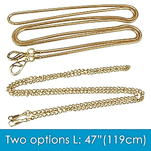 Linkidea Women's Clear Purse, Acrylic Clear Clutch Bag, Transparent Stadium Approved Crossbody Shoulder Evening Handbag with Two Detachable Chains for Wedding, Party (Gold)