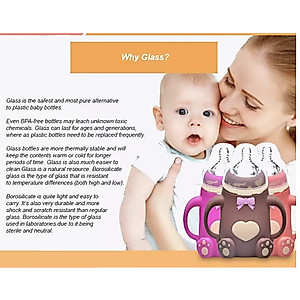 Baby Glass Bottle (Green)