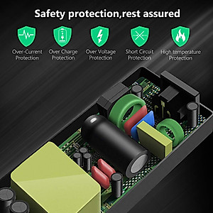 65W USB C Laptop Charger for Lenovo Yoga 6 7 9 7i 9i, ThinkPad X1 Carbon Gen 6 7 8 9 10 11, T14 T16 Gen 1 Gen 2, T480s T490 - Compatible with Yoga 730 920 C740 C940 & More - Universal Power Adapter