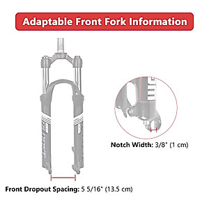 AW Electric Bike Conversion Kit 26" Front Wheel 48V 1500W EBike Conversion Kit for 4" Fat Tire Cycling Hub Motor W/LCD & PAS System Twist Throttle