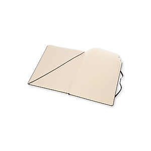 Moleskine Classic Notebook, Hard Cover, XL (7.5" x 9.5") Ruled/Lined, Black, 192 Pages