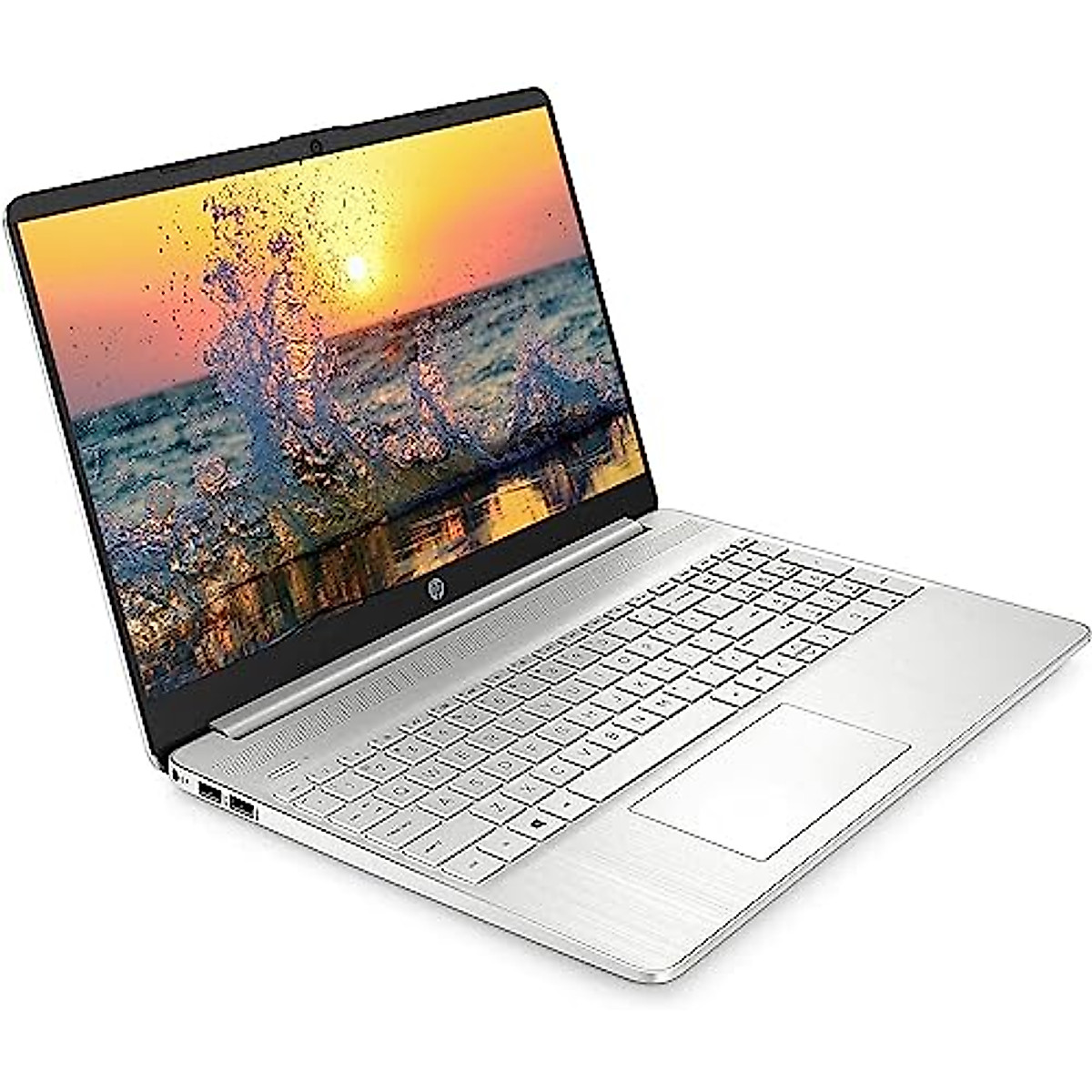 HP 15.6 Inch Business Laptop, AMD Ryzen 7 5700U, Windows 11 Pro, 32GB RAM, 1TB SSD, Full-Size Keyboard, WiFi 6, Bluetooth, Silver, PCM