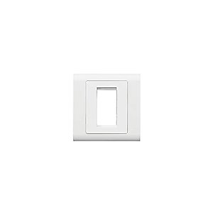MK ESSENTIALS 1 MODULE EURO FRONT PLATE
