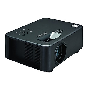 RCA Roku Smart Home Theater Projector - Stream Netflix, Prime Video, Hulu, Disney+, Apple TV+ and More - Portable Projector Compatible with TV, PC, HDMI, USB, VGA - Living Room/Backyard Projector
