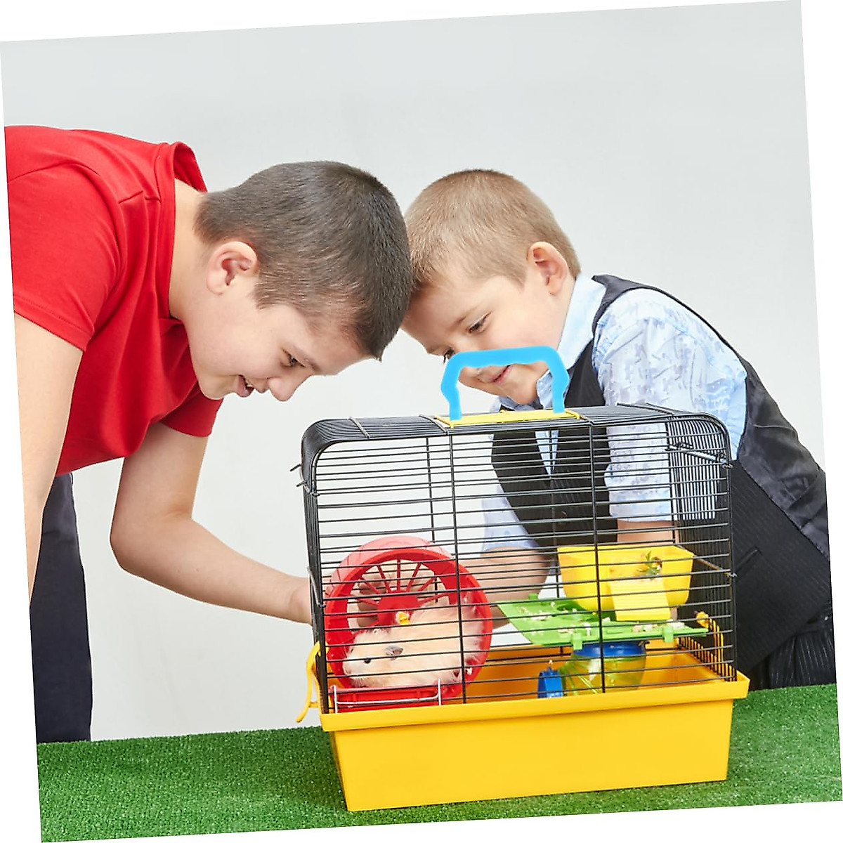 FUOYLOO 10pcs Cage Handle Bunny Cage Outdoor Cat Cage Carrier Pet Carrier Handle Outdoor Bird Cage Large Rabbit Cage Cat Enclosures for Dog Guinea Pig Plastic Travel Component