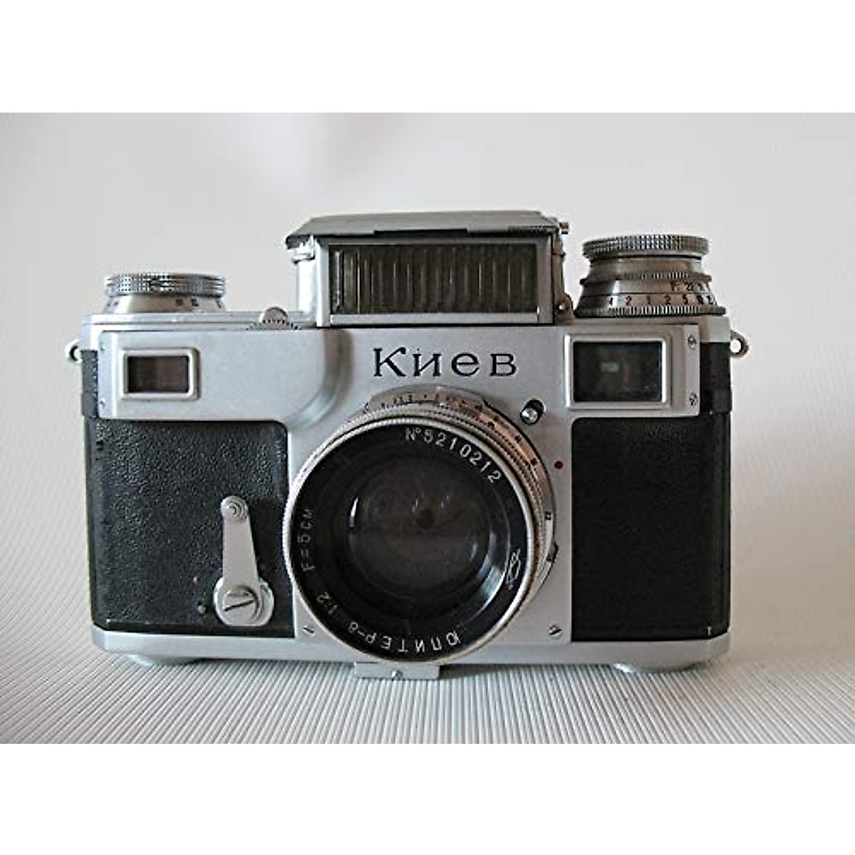 KIEV-3 Soviet Contax copy camera 35mm Arsenal Manual #524496 lens Jupiter-8