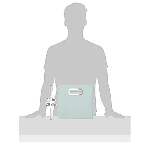 JJ Cole Heather Storage Box, 11-Inch, Blue