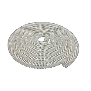 Pool Filter Pump Connection Hose 1.25 Inches Above Ground Pool Replacement Hose Premium Quality Kinkproof PVC Hose 20 Feet x 1-1/4