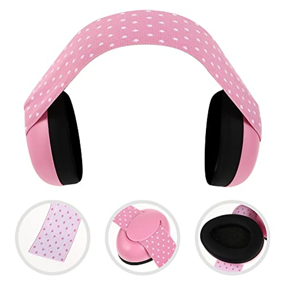 Noise Canceling Headphones Baby Headphones Baby Noise Cancelling Headphones Baby Ear Adjustable Noise Cancelling Baby Ear for Infant Newborn Ear Noise Canceling Headphones Baby Headphones