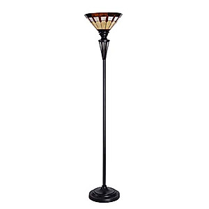 Kenroy Home 32718BRZ Harmond Floor Lamps, Medium, Bronze Finish