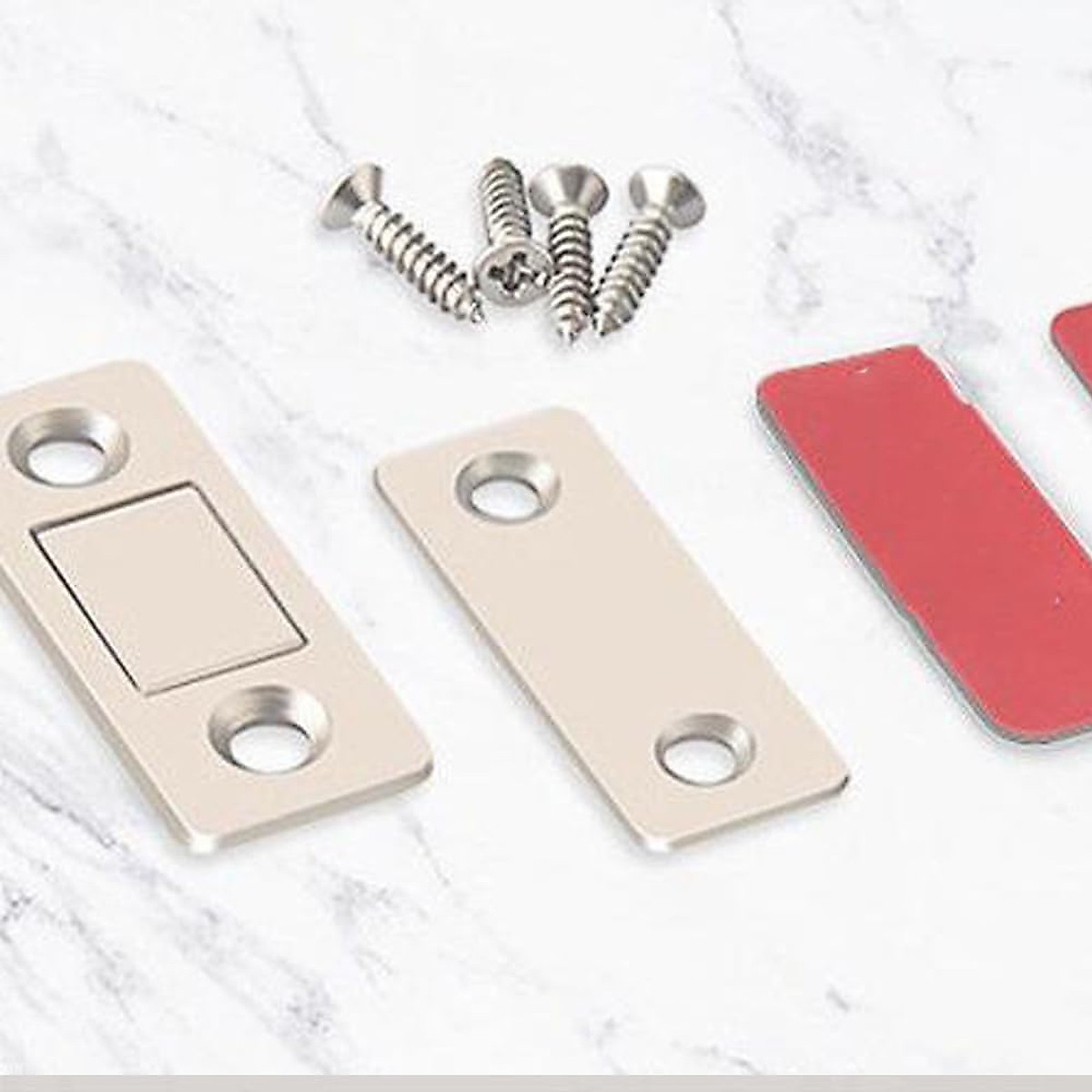 LOGUTIA 4pcs Cabinet Magnet Magnetic Door Catch Cabinet Magnetic Catch Door Magnet Magnetic Lock Monkey Magnets Cabinet Magnets for Drawer Closet Door Magnetic Touch
