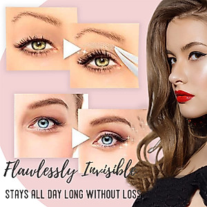 Invisible Eye-lifting by Sticked, 240 Pcs Double Eyelid Tape, Eye Lid Lifters Tape Invisible Instant Eye Lift Strips, Natural Ultra Invisible Two-sided Sticky Double Eyelid Tapes Stickers (M)