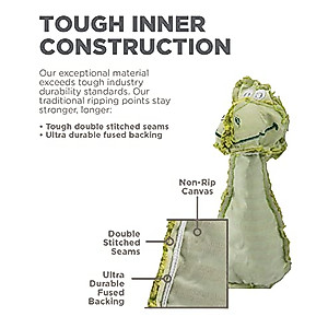 Outward Hound Scruffles Moose Plush Squeaky Dog Toy, Small