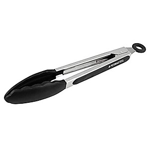 Permasteel Griddle Accessories Kit for Flat Top Grills | 10-Pc Griddle Tool Set for Outdoor Griddle, PA-12003, Spatulas, Tong, Turner, Grill Scraper, Egg Rings, Squeeze Bottles