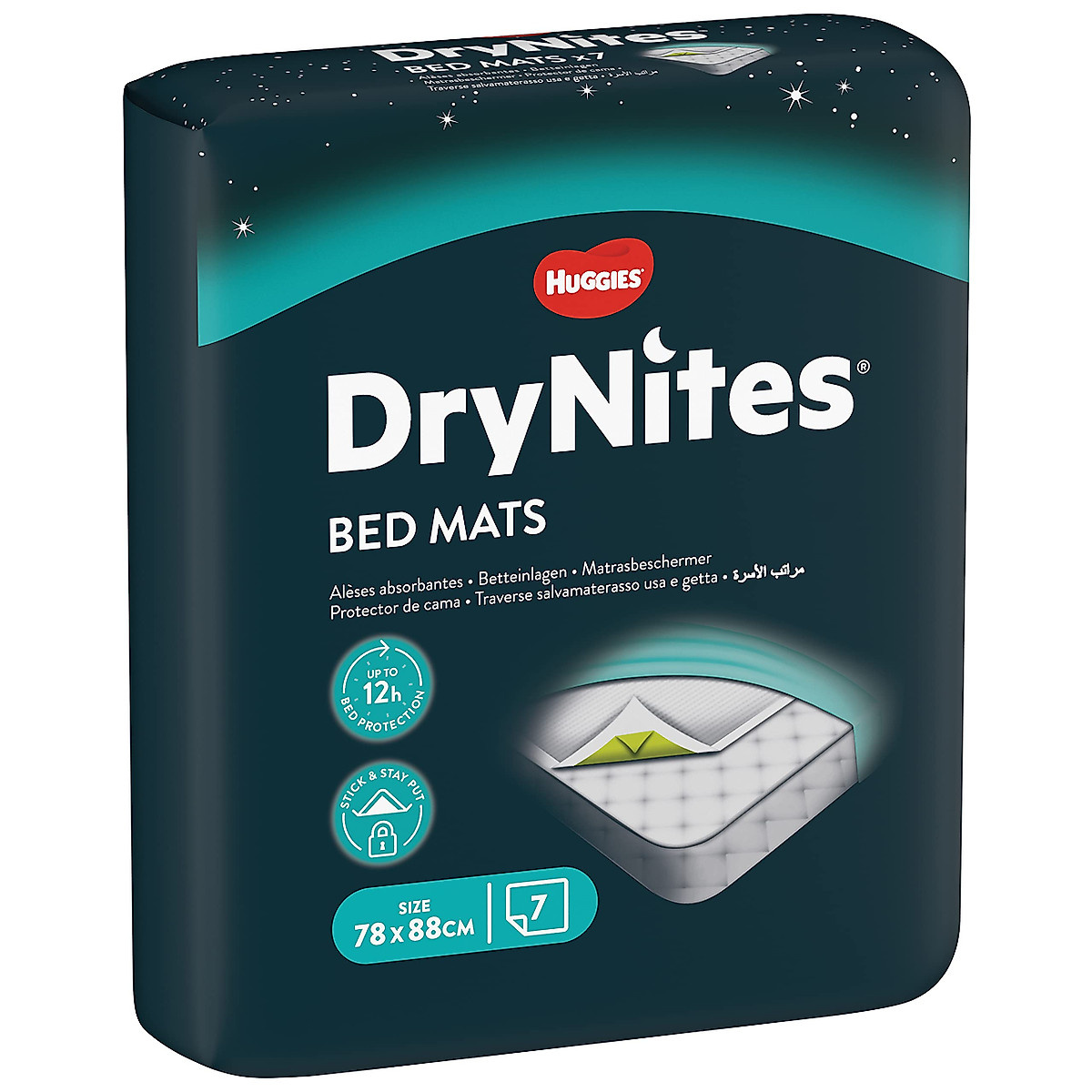 Huggies DryNites Bed Mats - 4 x Packs of 7 (28 Mats)
