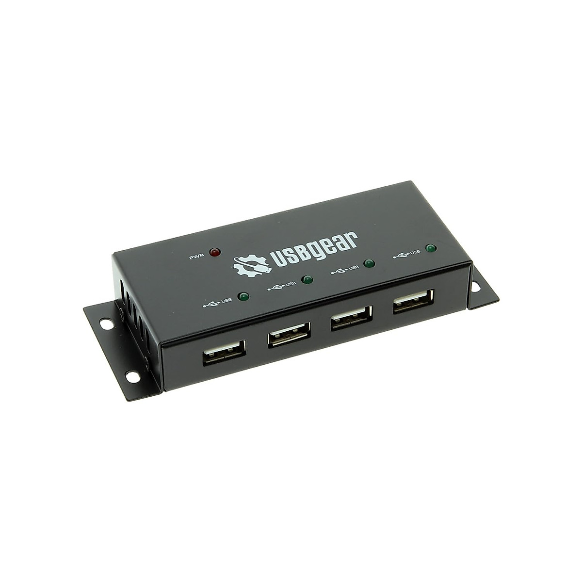 4-Port USB 2.0 Mini Metal High-Speed Hub