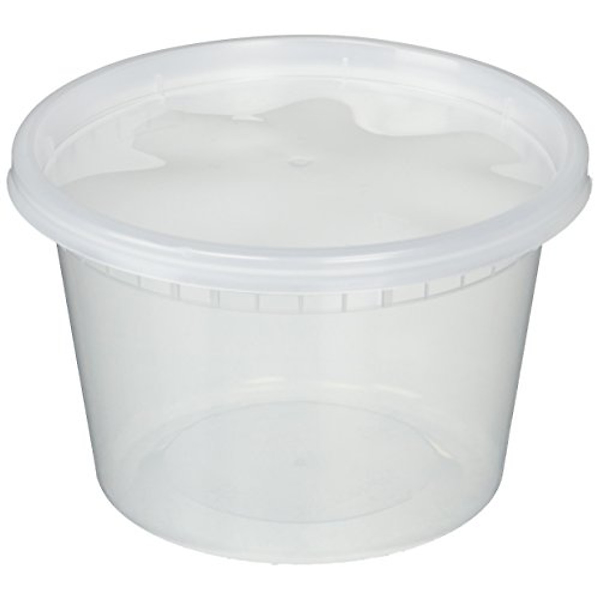 Deli Food Storage Containers with Lids, 16 Ounce (48 Count)