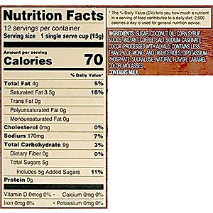 Great Value Cappuccino Coffee and Hot Drink Single Serve Pods, 12 Count (Caramel Cappuccino, Pack of 2)