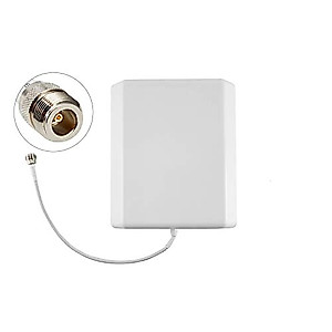 XRDS-RF Indoor Panel Antenna Wide Band Directional Internal Wall Mount Panel Antenna 8dBi Signal Booster Antenna WiFi External Antenna 698 to 2700 MHz