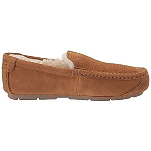 Koolaburra by UGG Men's Tipton Emboss Slipper, Chestnut, 9
