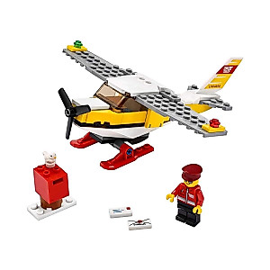 LEGO City Mail Plane 60250 Pretend-Play Toy, Fun Building Set for Kids (74 Pieces)
