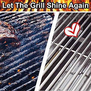 Grill Brush, Grill Scraper for Outdoor Grill, BBQ Grill Brush Bristle Free, 3 in 1 Bristles Grill Cleaning Brush, Efficient and Easy to Clean Grill Brush
