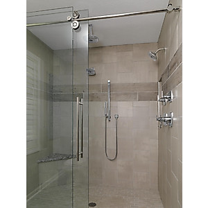 DELTA FAUCET RP61058BL Arm & Flange-6" Ceiling Mount Shower Arm, Matte Black