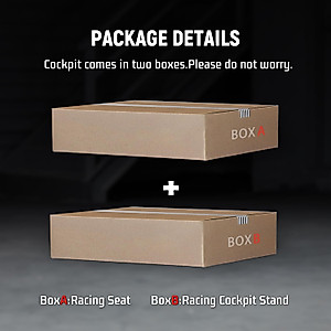 Dardoo G29 Racing Simulator Cockpit with Seat Fit for Logitech/Thrustmaster/Fanatec G25 G27 G923 T150,Steering Wheel Cockpit,Not Include Wheel, Pedal and Shifter