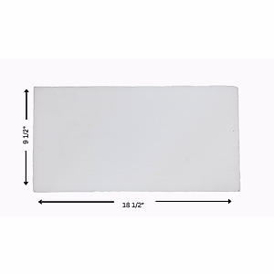 Replacement Englander 30/50 Series Woodstove Ceramic Fiber Baffle Board for 28-4000 50-SHW40 50-TRW40 30-NC 50-SNC30 50-TNC30 32-NC 50-SNC32 50-TNC32 Replaces AC-30CFB 21652