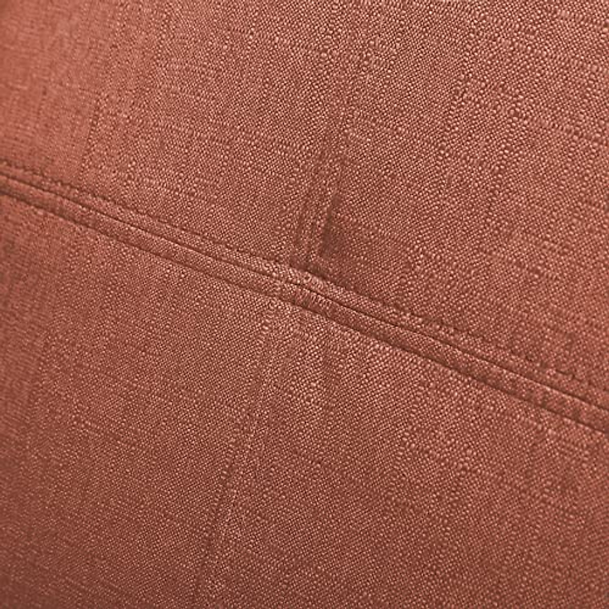 Morhome Futon Bed,63.4” Convertible Sleeper Tapered Wood Legs,Small Splitback Sofa for Living Room,Bedroom,Orange