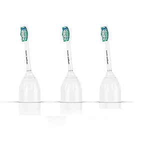 Philips Sonicare Genuine E-Series Replacement Toothbrush Heads, 3 Brush Heads, White, HX7023/64