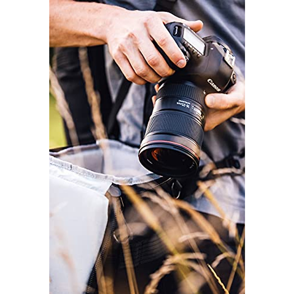 Lowepro ProTactic TLZ 75 AW DSLR toploader - Expand to Hold up to 24-70mm f/2.8 and Lens Hood with Portrait Grip - Camera Gear to Personal belongings - for DSLR Like Canon 5D, Black - LP37279-PWW