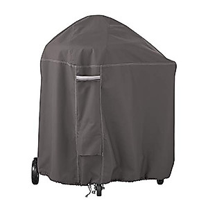 Classic Accessories Ravenna Water-Resistant 40 Inch BBQ Grill Cover for Weber Summit, Grill Cover, Grill Cover for Outdoor Grill, BBQ Cover