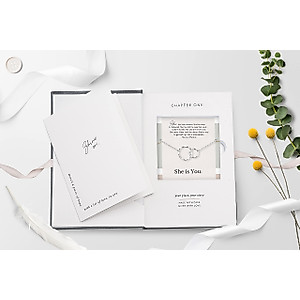 HOPE LOVE SHINE Infertility Warrior Necklace - Encouragement Gifts for Women - IVF & Cancer Survivor Necklace - Motivational Strength Sterling Silver Necklace