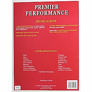 P-307 - Premier Performance - Alto Saxophone - Book 3