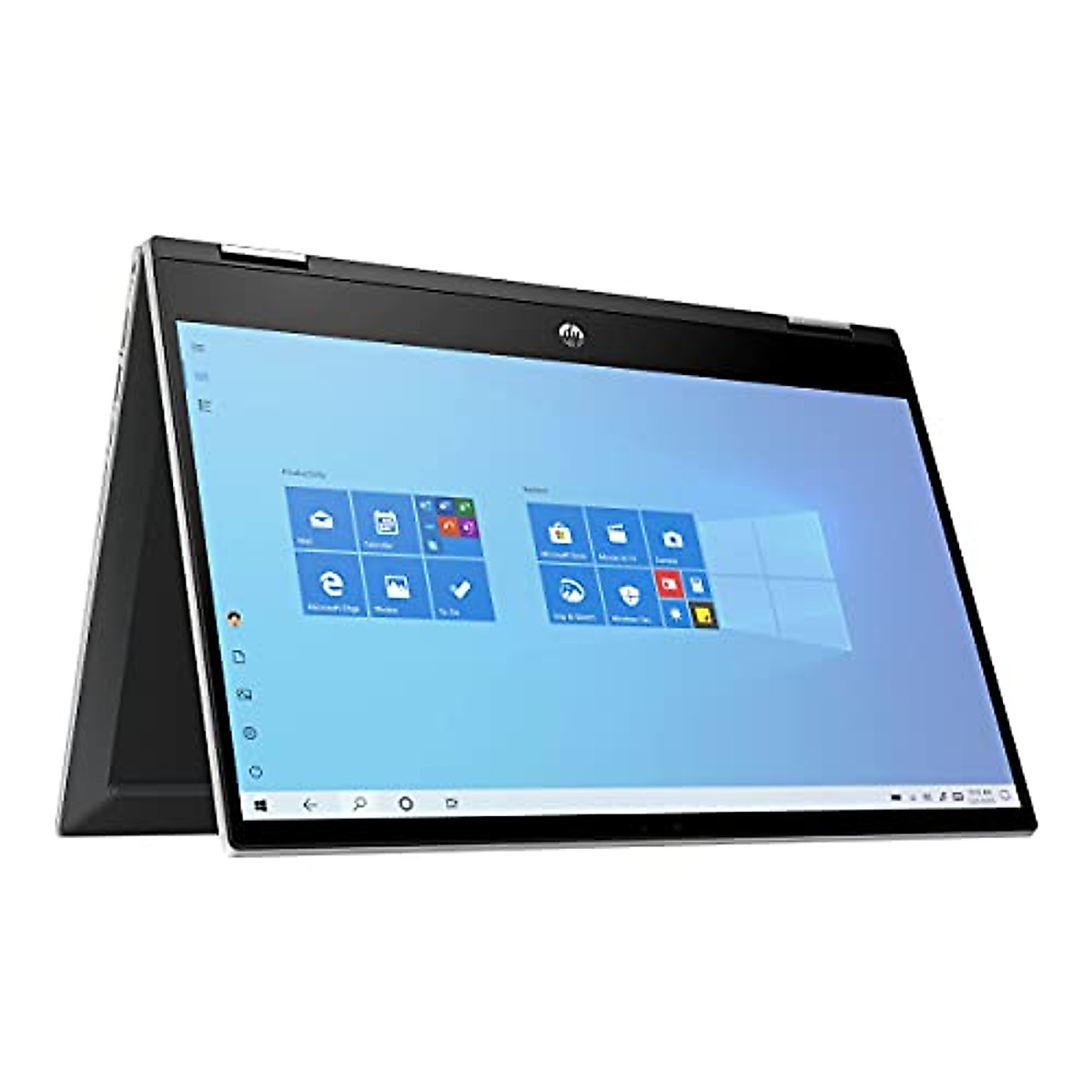 HP Flagship Pavilion X360 14 2-in-1 Laptop Computer 14" HD Anti-Glare Touchscreen 11th Gen Intel Core i3-1115G4 (Beats i5-1035G4) 8GB RAM 512GB SSD HDMI USB-C B&O Audio Win10 Pro Silver + Pen