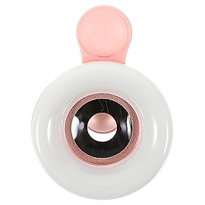 Macro Lens for Phone Cell Phone attachments Clip on for Camera Phone Camera Light Phone Light Clip Phone for Photography Phone Camera Macro for Phone Color abs Lamp for Manicure