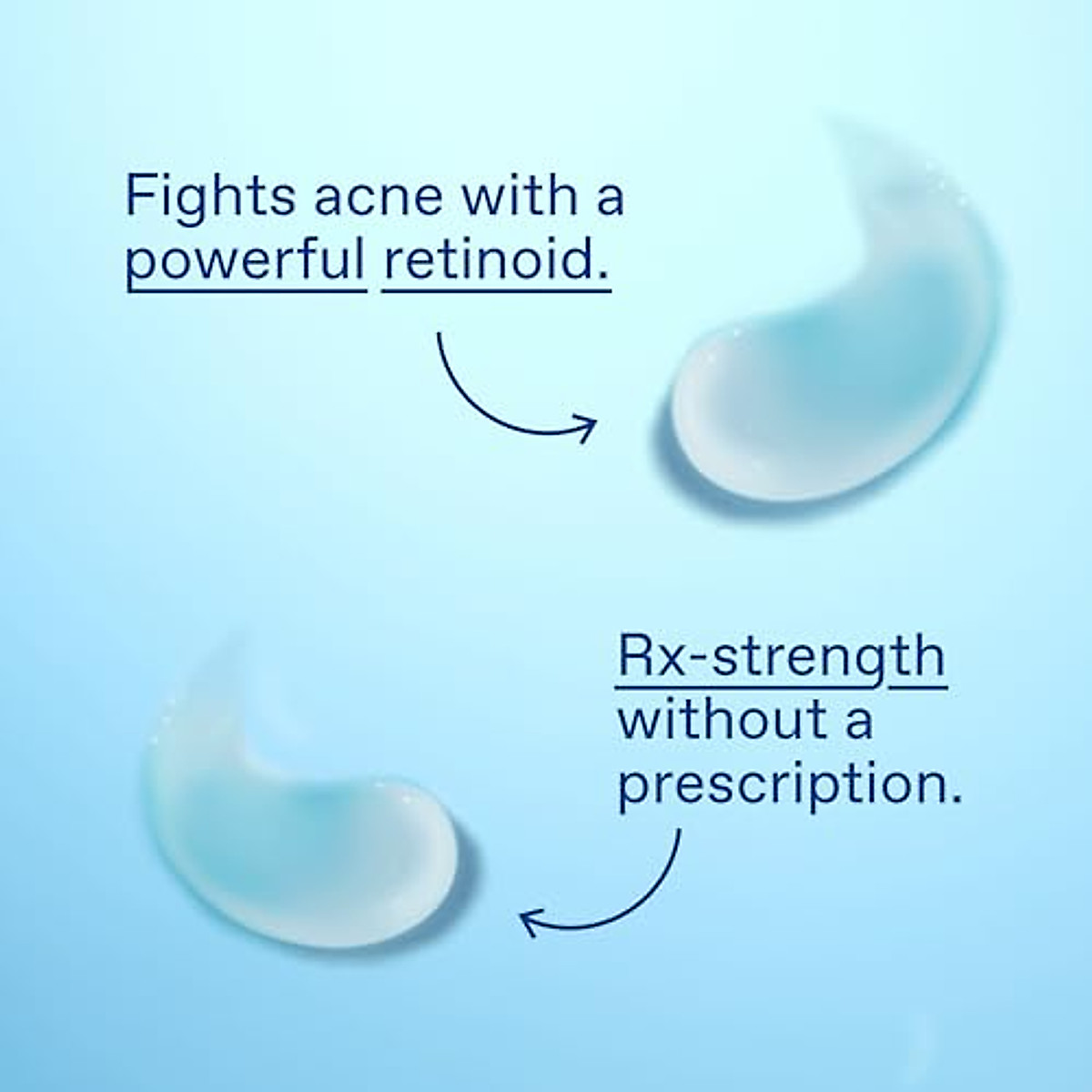 Differin Acne Treatment Gel, 30 Day Supply, Retinoid Treatment for Face with 0.1% Adapalene, Gentle Skin Care for Acne Prone Sensitive Skin, 15g Pump