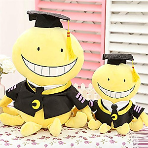 Plush Classroom Character Plushie Toy Doll Stuffed Funny Yellow Cartoon Throw Pillow Collection