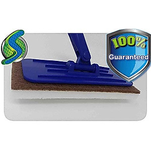 INSTANT ERASE Sponge Mop Floor Cleaning Pads 4.5" x 10" (60 Pack) - Doodlebug Cleaning Pad - Floor - Tile - Grout - Tough Jobs
