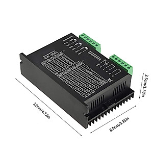 Fdit Stepper Motor, Stepper Motor Microstep Driver 4.5A 24V-50VDC for CNC Motors CW-5045