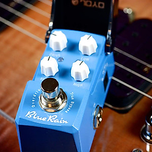 JOYO JF-311 Blue Rain Overdrive Mini Pedal Bundle with JP-02 DC 9V 18V Pedal Power Supply
