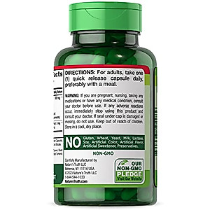 Turmeric Curcumin with Black Pepper Extract | 500mg | 120 Capsules | Non-GMO & Gluten Free Complex Supplement | by Nature's Truth